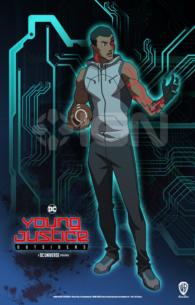 Cyborg z "Young Justice" - BatCave
